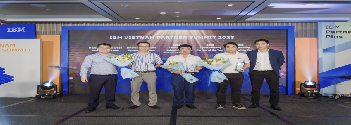 CMC TS được IBM vinh danh Đối tác tăng trưởng mảng Hạ tầng của năm